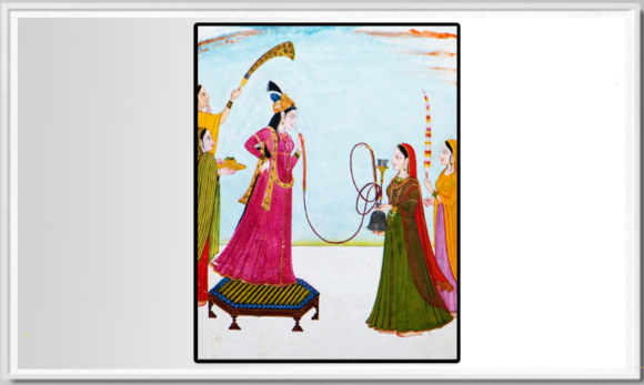 Pahari Miniature Painting - HSM